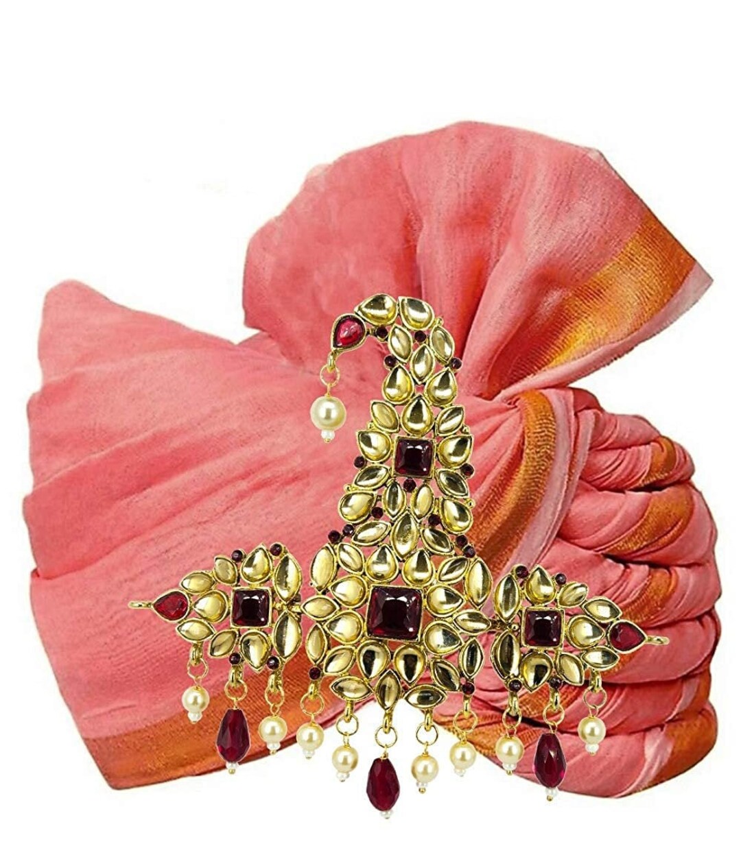 Indian Wedding Accessories- Kalangi/kalgi for Men's Safa/groom Turban ...