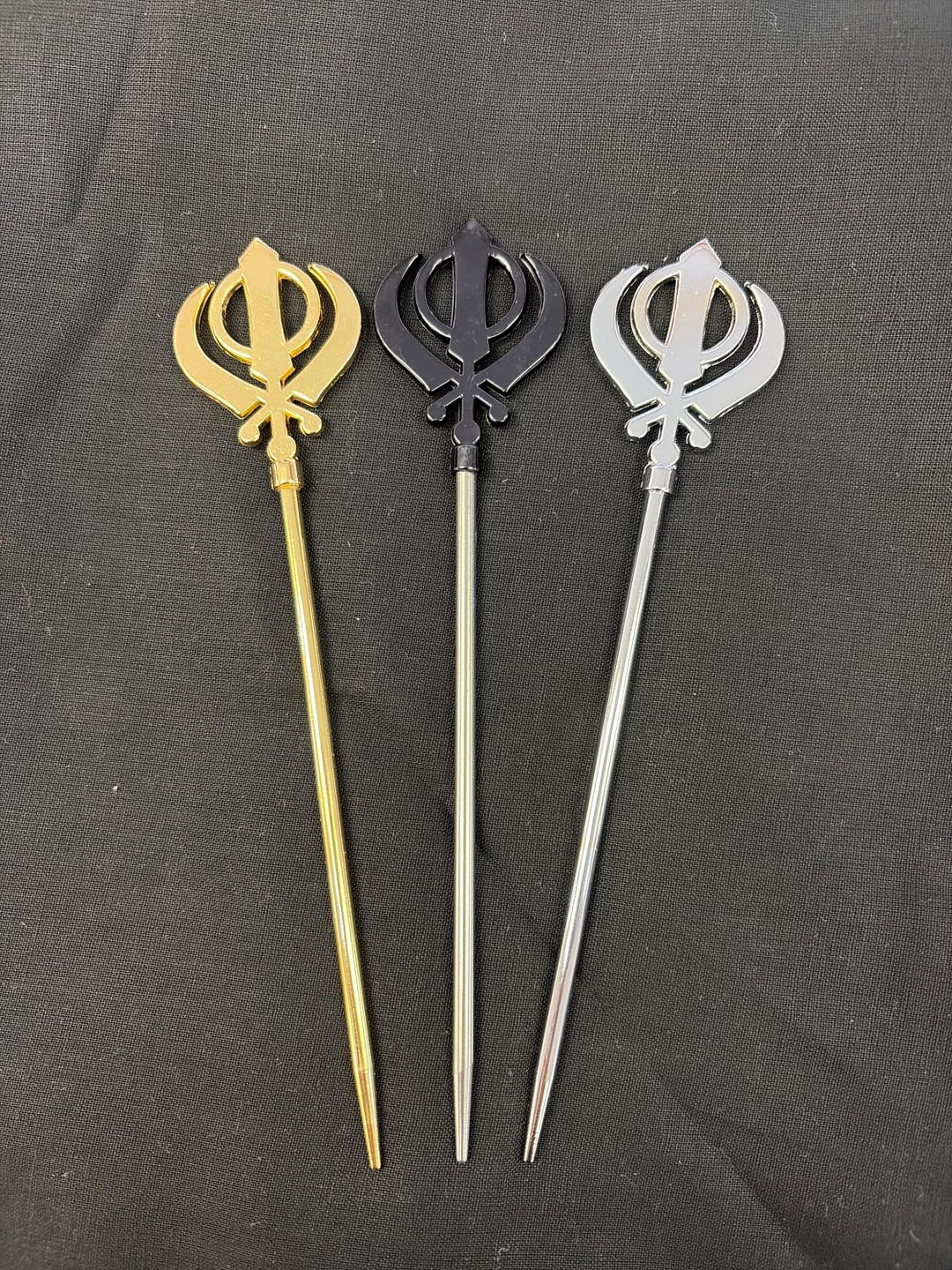 Khanda Sikh Baaj/salai and Pagg Pin for Turban/patka/dumala - Etsy
