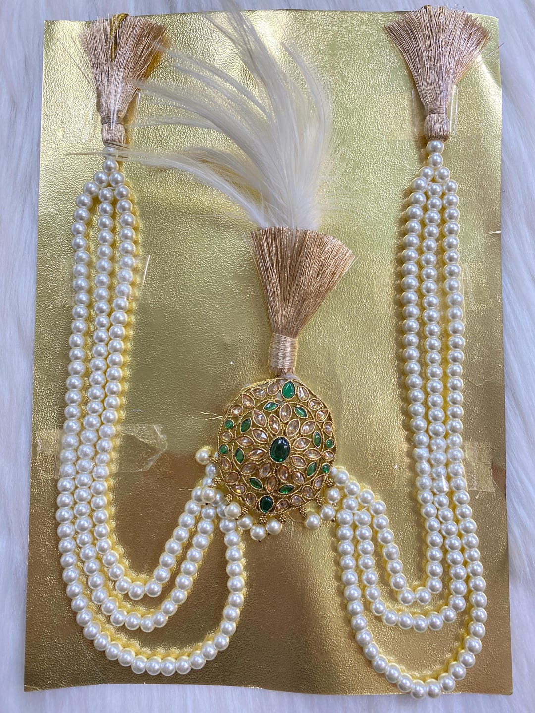 Indian Wedding Accessories- Kalangi/kalgi for Men's Safa/groom Turban ...