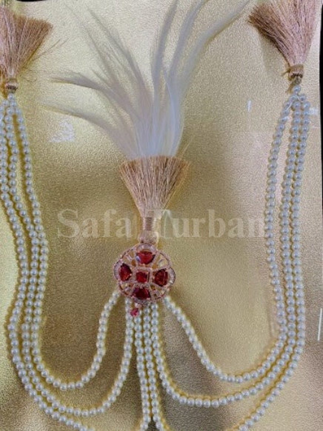 Indian Wedding Accessories- Kalangi/kalgi for Men's Safa/groom Turban ...