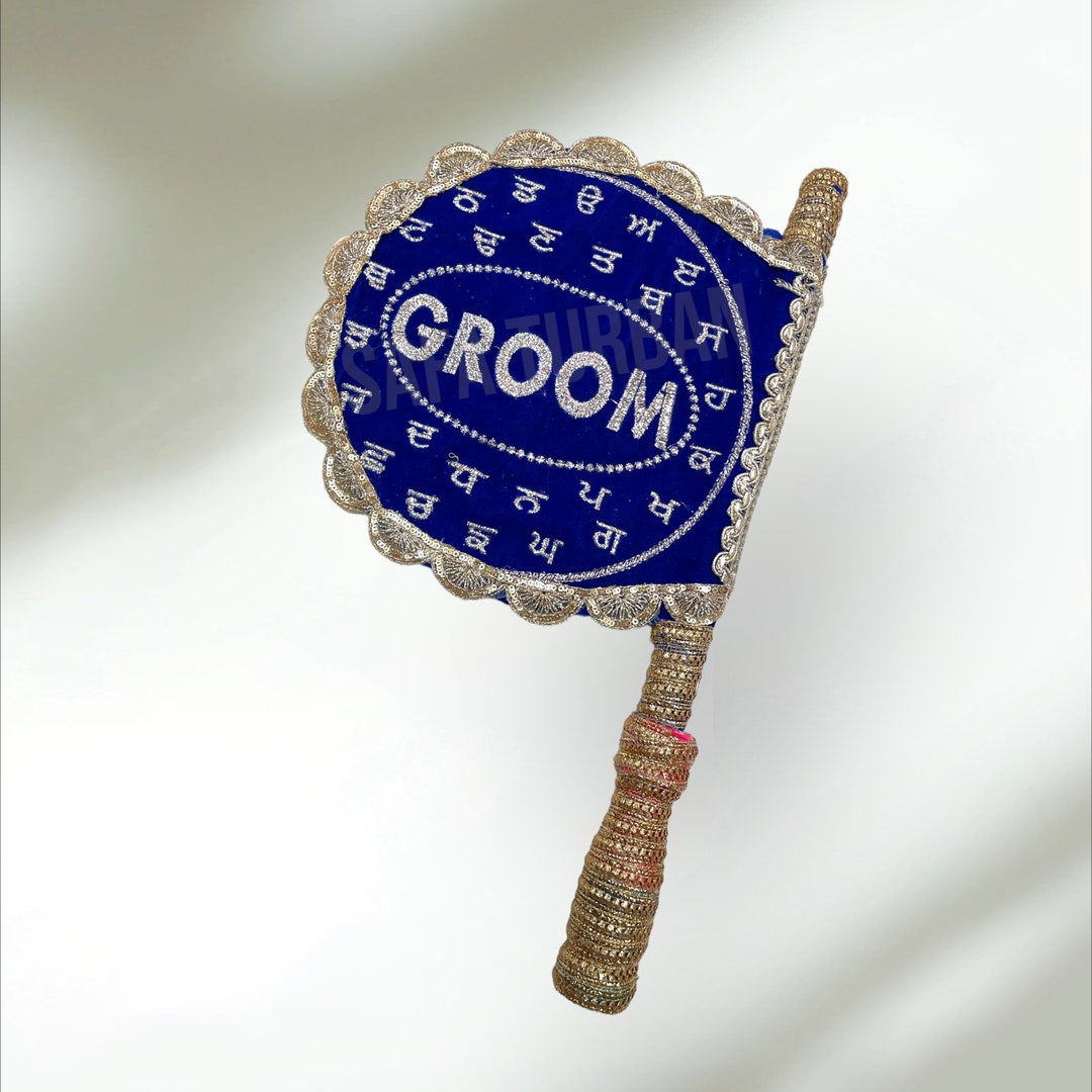 Customize Handmade Pakhi Pakhi Hand Fan Sangeet Mehndi Jaggo Giddha I ...