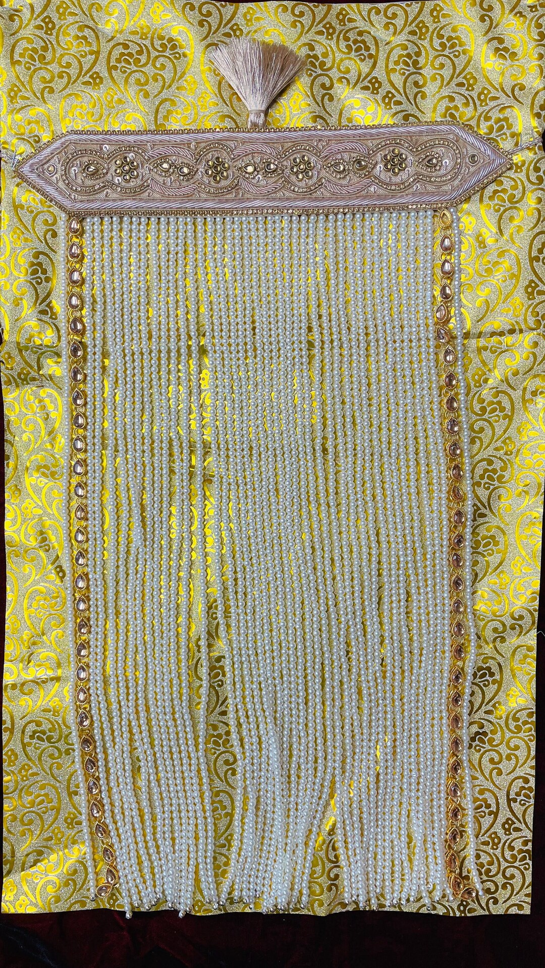 Indian Groom Sehra- Indian Wedding Accessories- Rose Gold Sehra ...