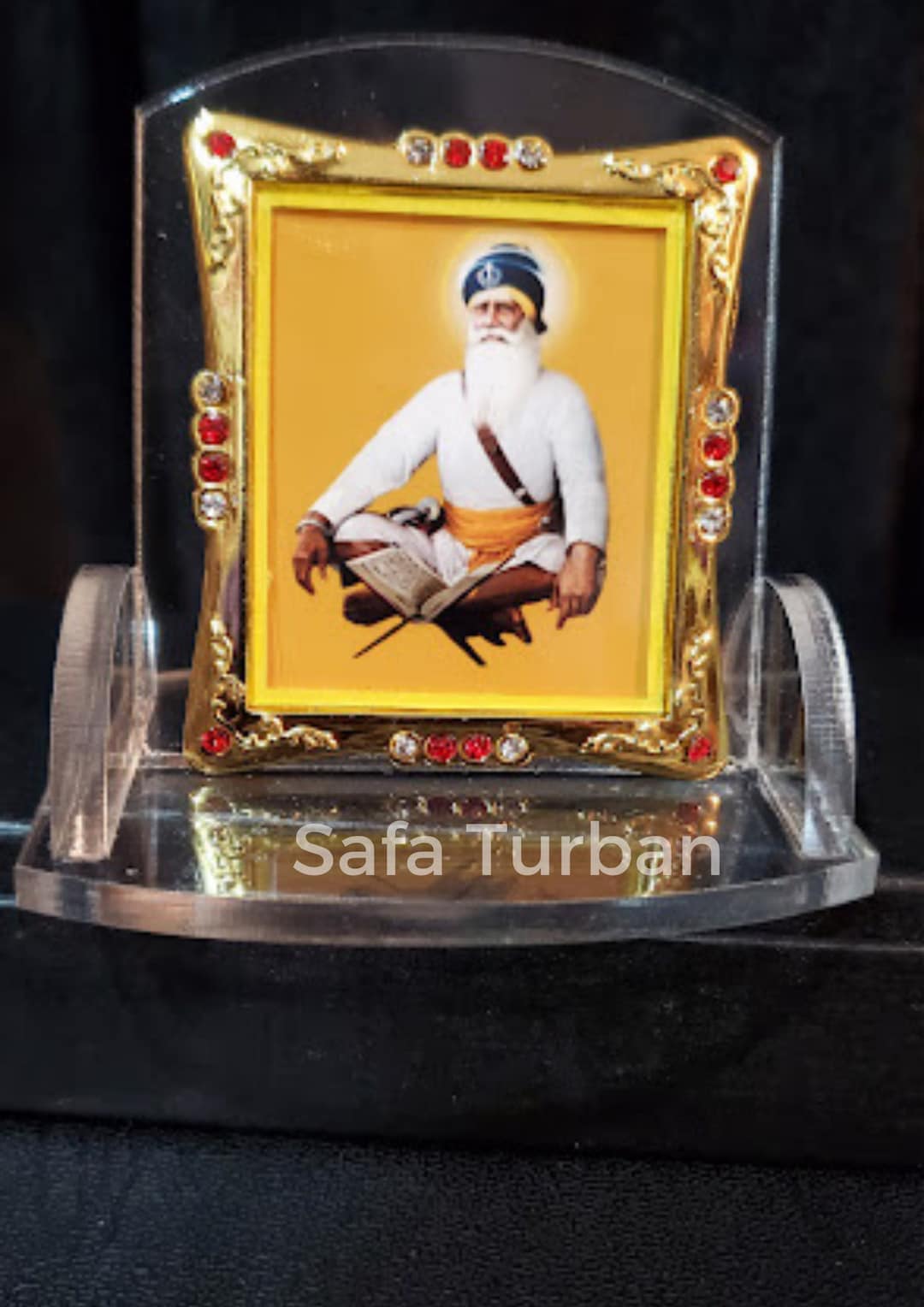 Car Dashboard Rectangular Shape Acrylic Showpiece, Religious Idol ...