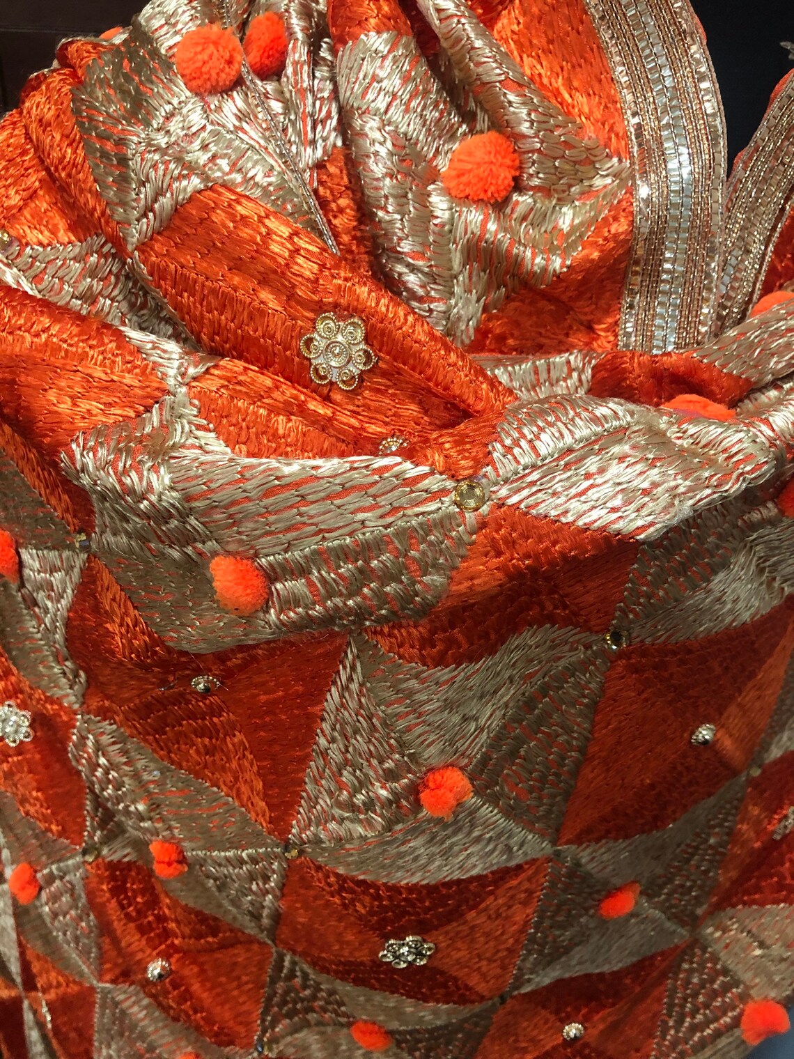 Phulkari Dupatta Women's Phulkari Dupatta Scarf | Etsy