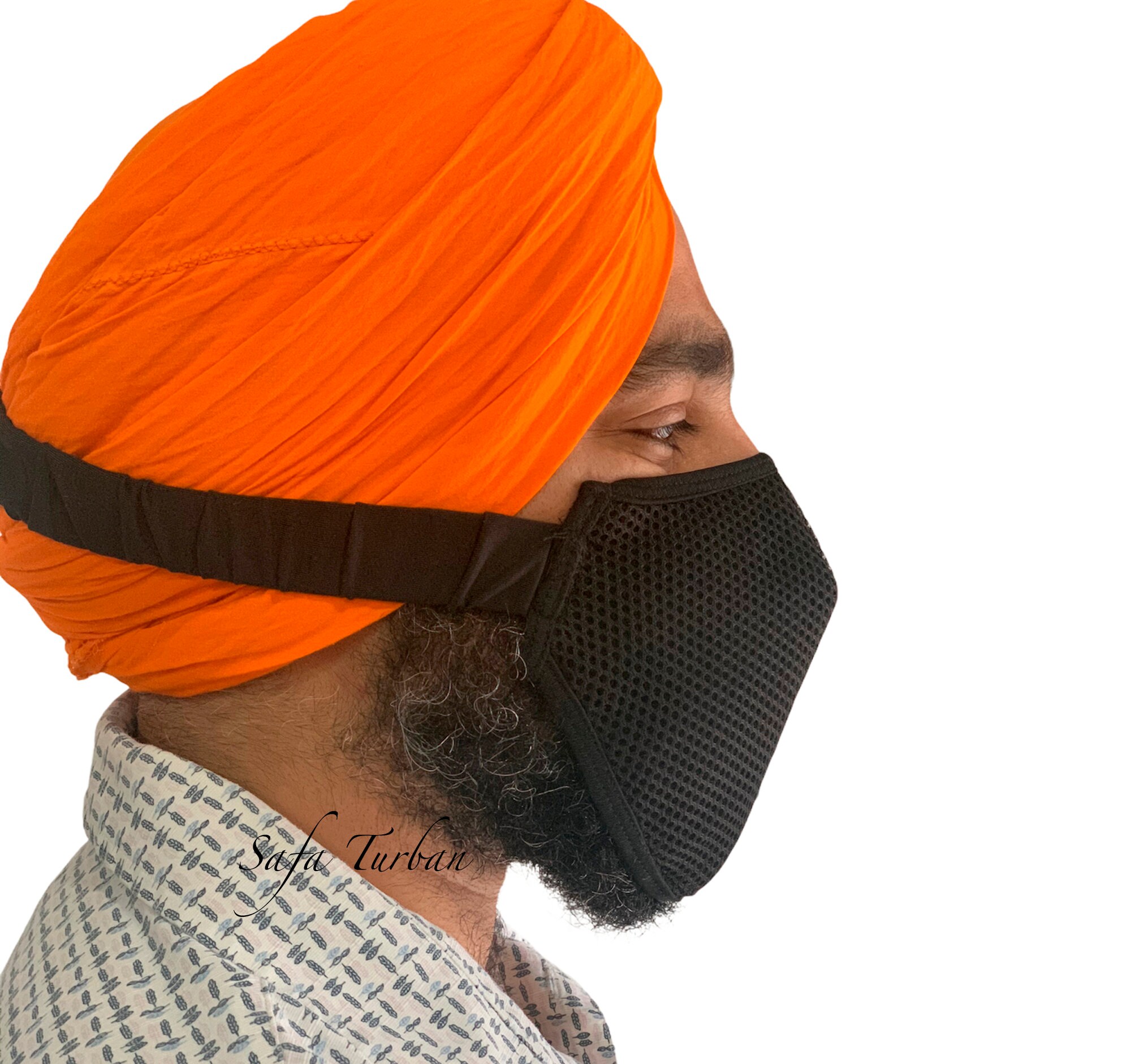 Sikh Turban Mask/ Mask for Turban/mask for Beard/turban Mask - Etsy