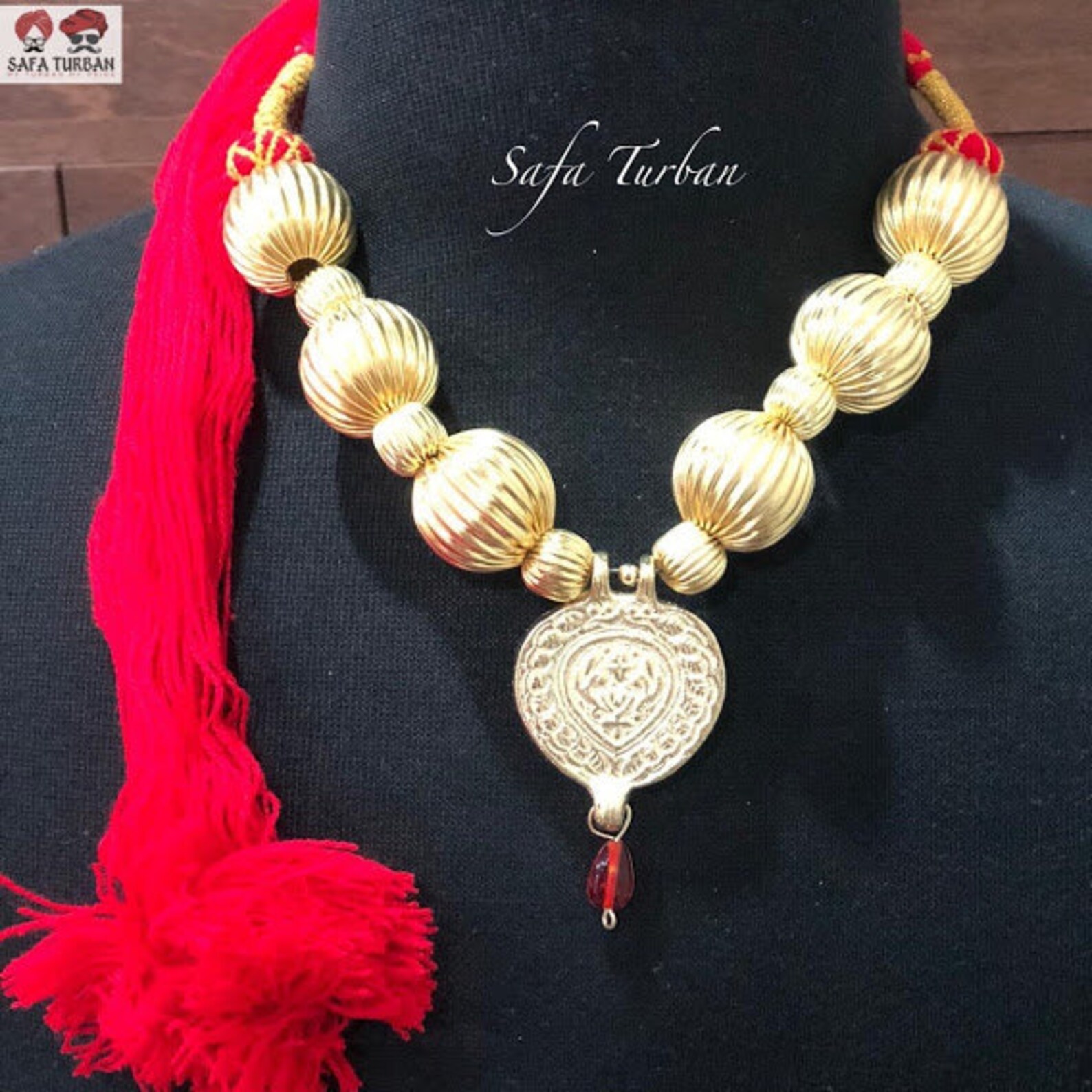 Kaintha Pendant Necklace Punjabi Folk Cultural Bhangra/ | Etsy