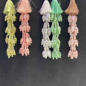 Fashion Handmade Latkan, Stylish Heavy Long for Lehenga, Chunni Border ...