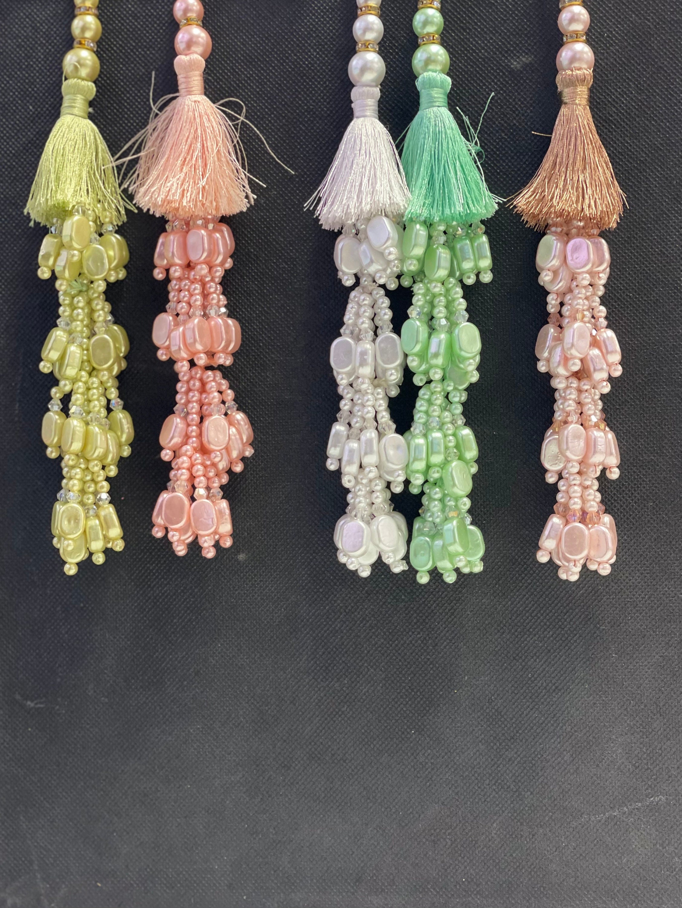 Fashion Handmade Latkan, Stylish Heavy Long for Lehenga, Chunni Border ...