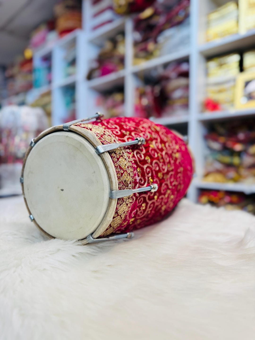 Hot Pink Dholki/decorative Dholki/wedding Celebration Instrument - Etsy