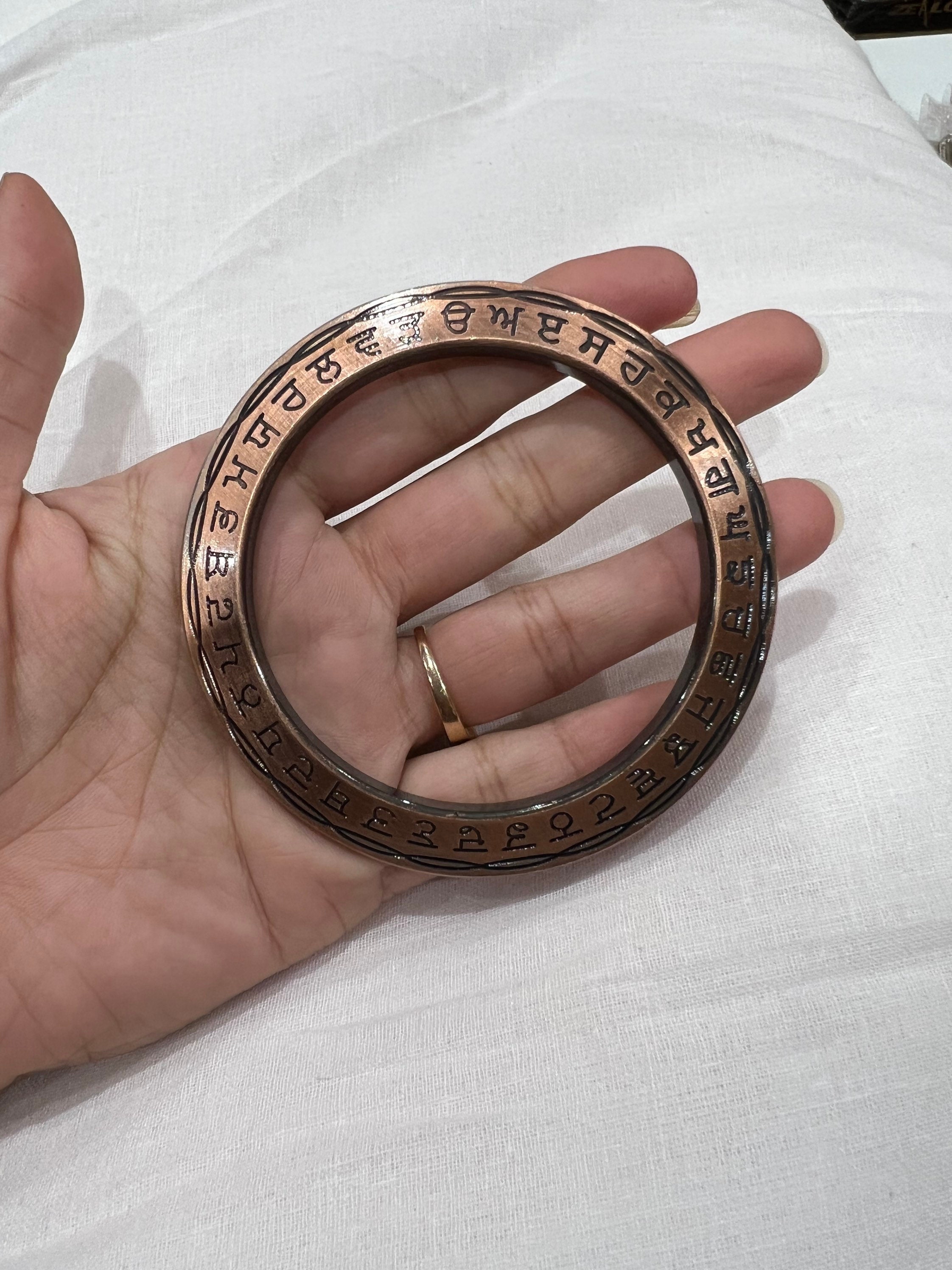 Sikh Accessories- Sarbloh Kada With Round Soft Edges II Traditional ...