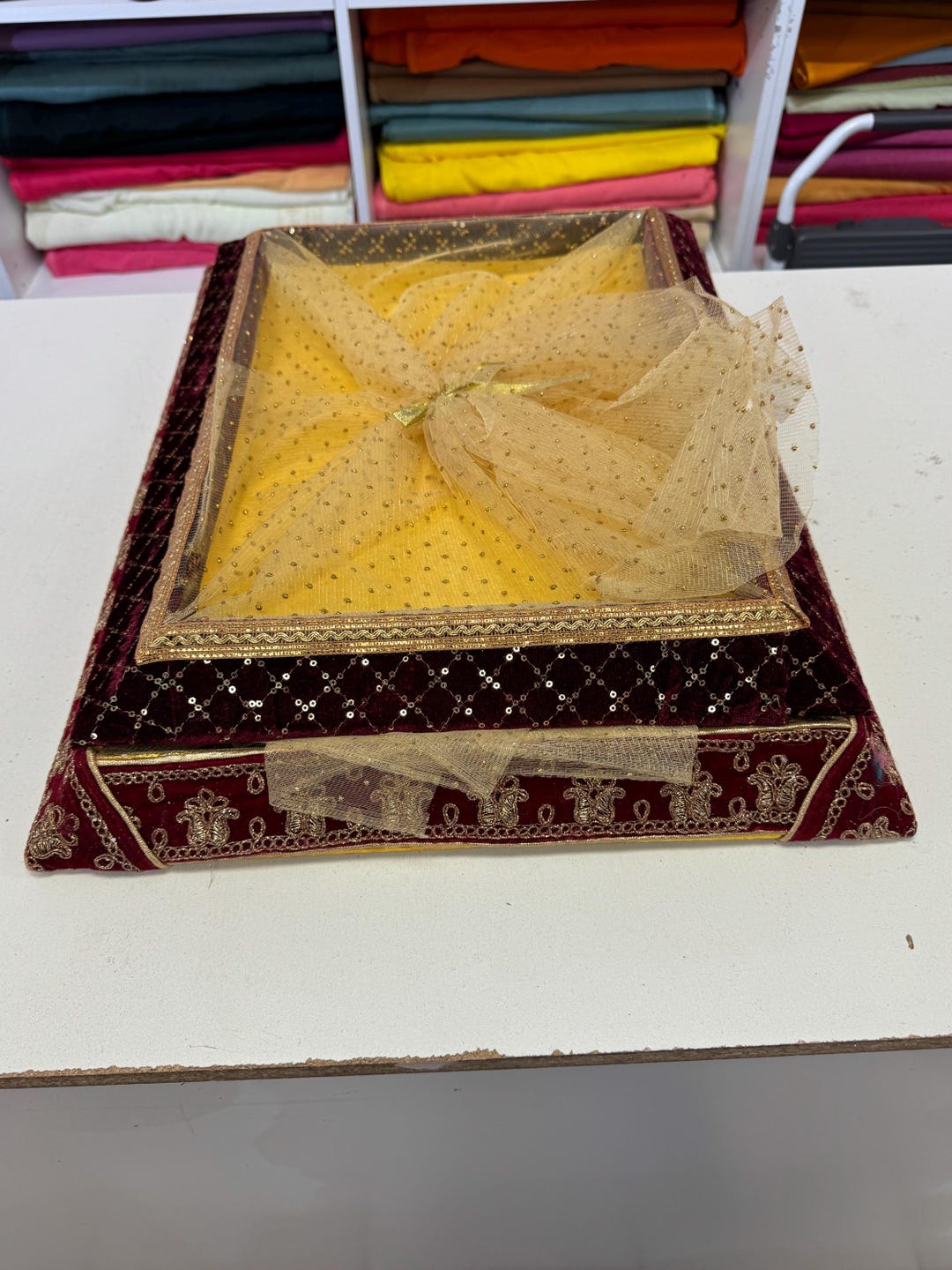 Decorative Wedding Tray/trousseau Tray/gifting Tray/packing Tray /set ...