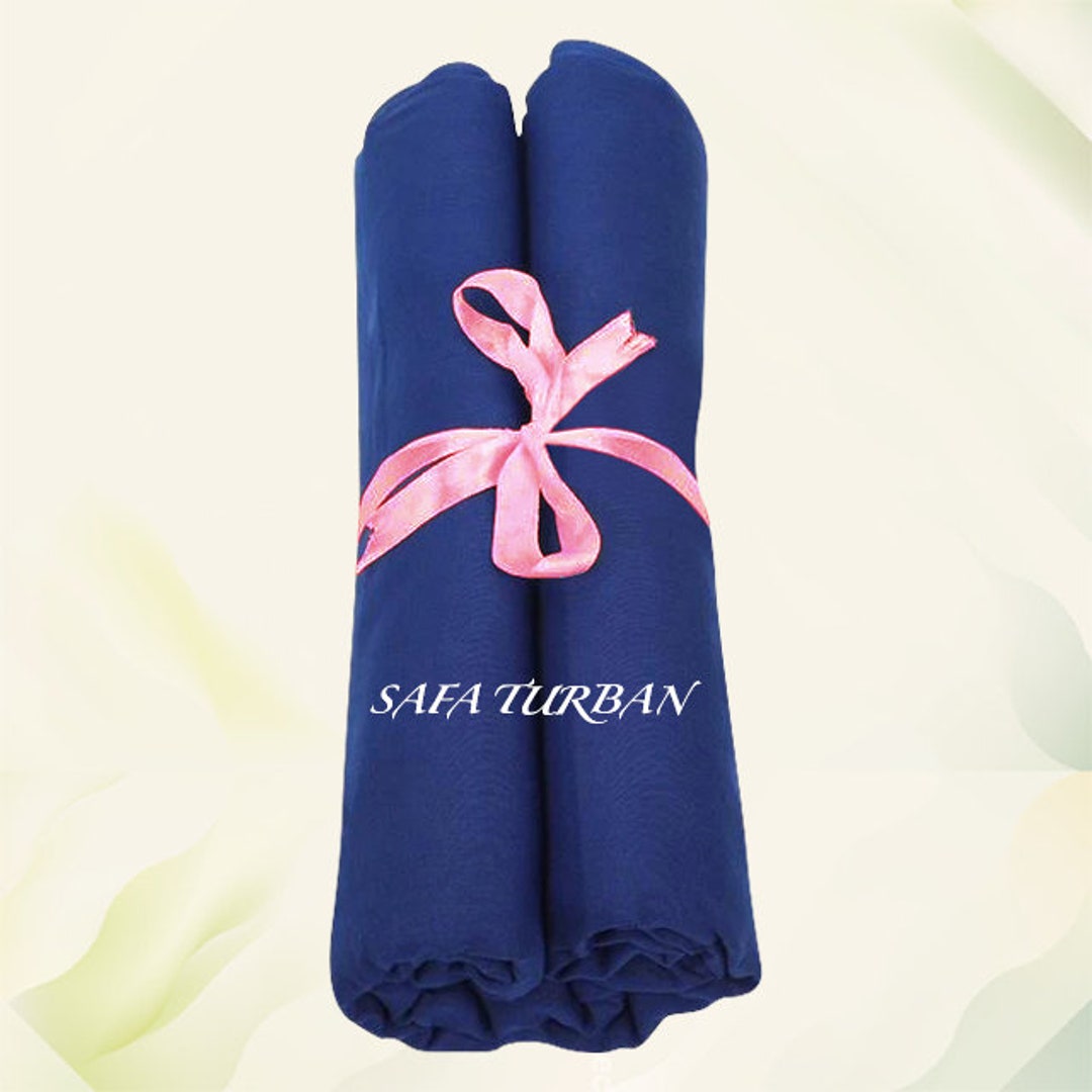 Sikh Turban Admiral Blue fullvoile, Sikh Turban, Turban Fabric - Etsy