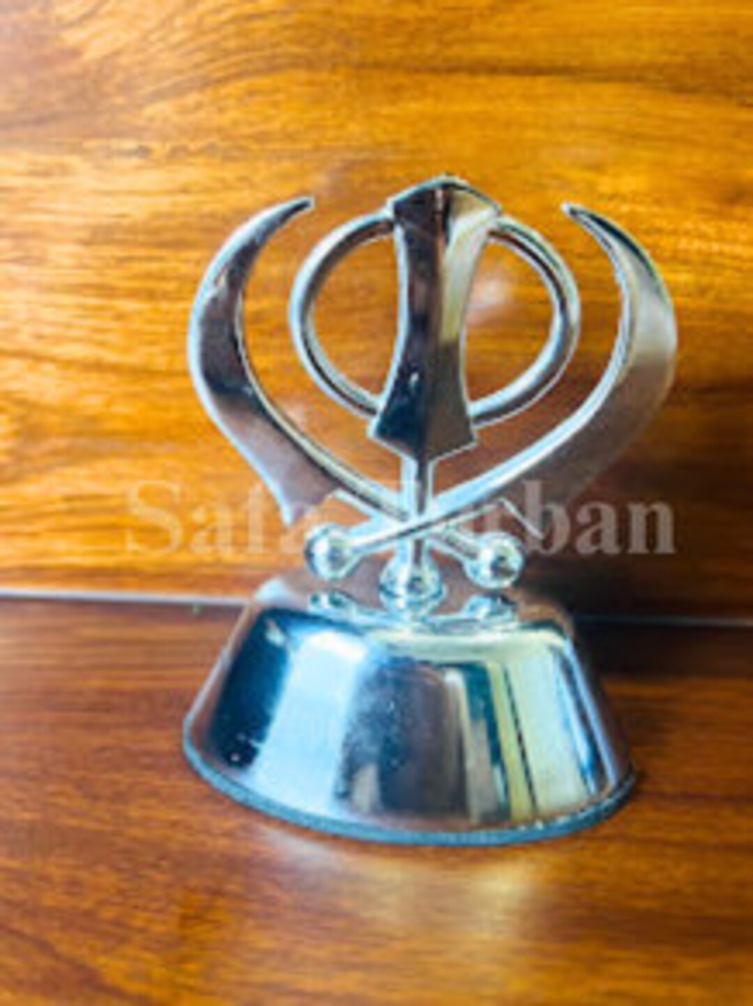 Khanda- Car Dashboard Showpiece, Idol Statue for Mandir, Office & Home ...