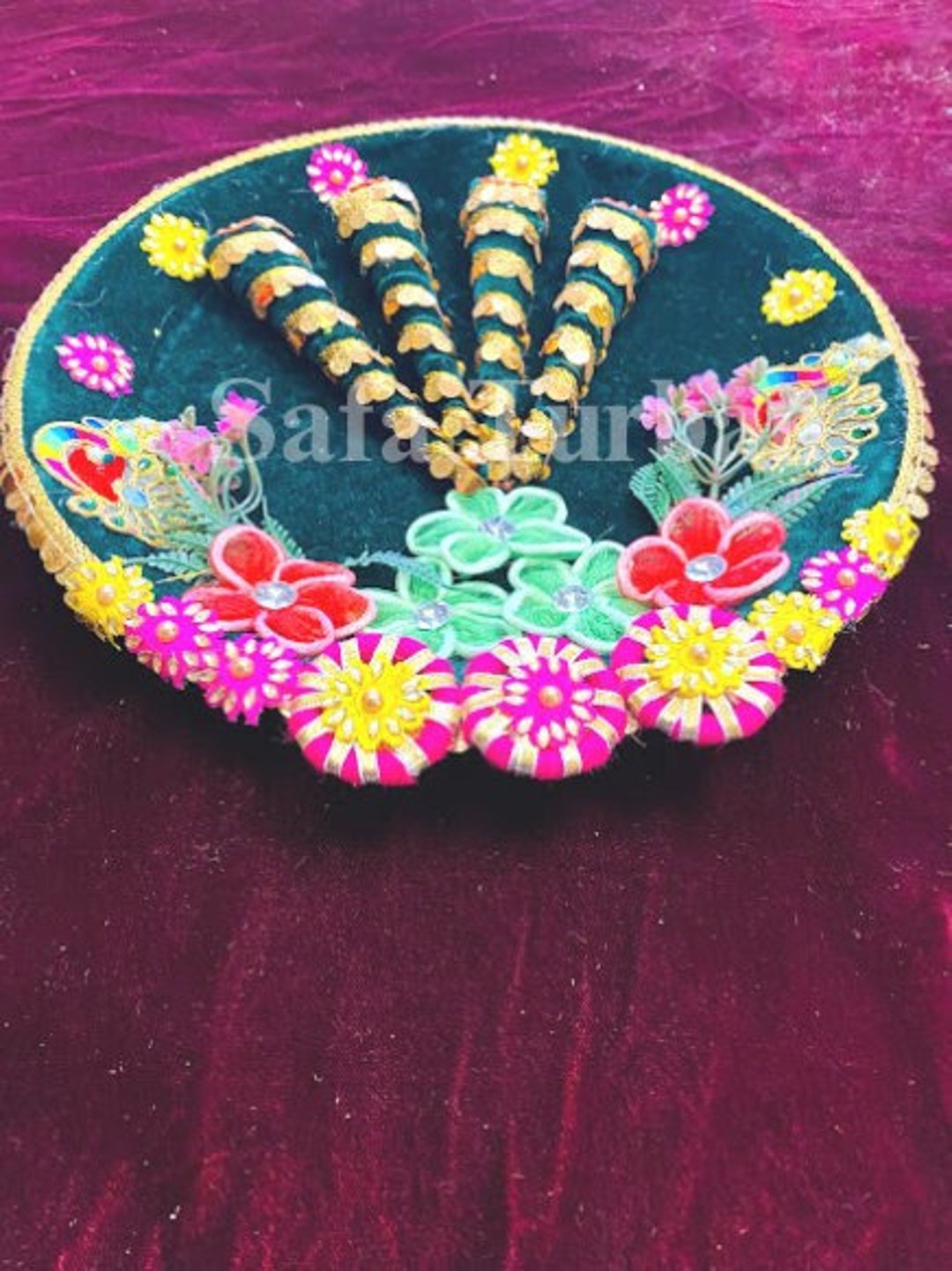Mehndi Ceremony Platter, Mehndi Décor Mehndi Tray/ Heena Plate for ...