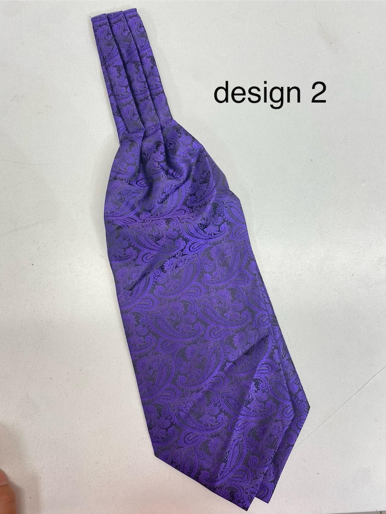 Silk Cravat Woven II Ascot Tie II Pocket Square - Etsy