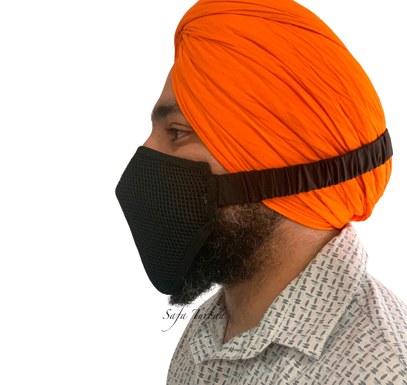 Sikh Turban Mask/ Mask for Turban/Mask for Beard/Turban Mask | Etsy