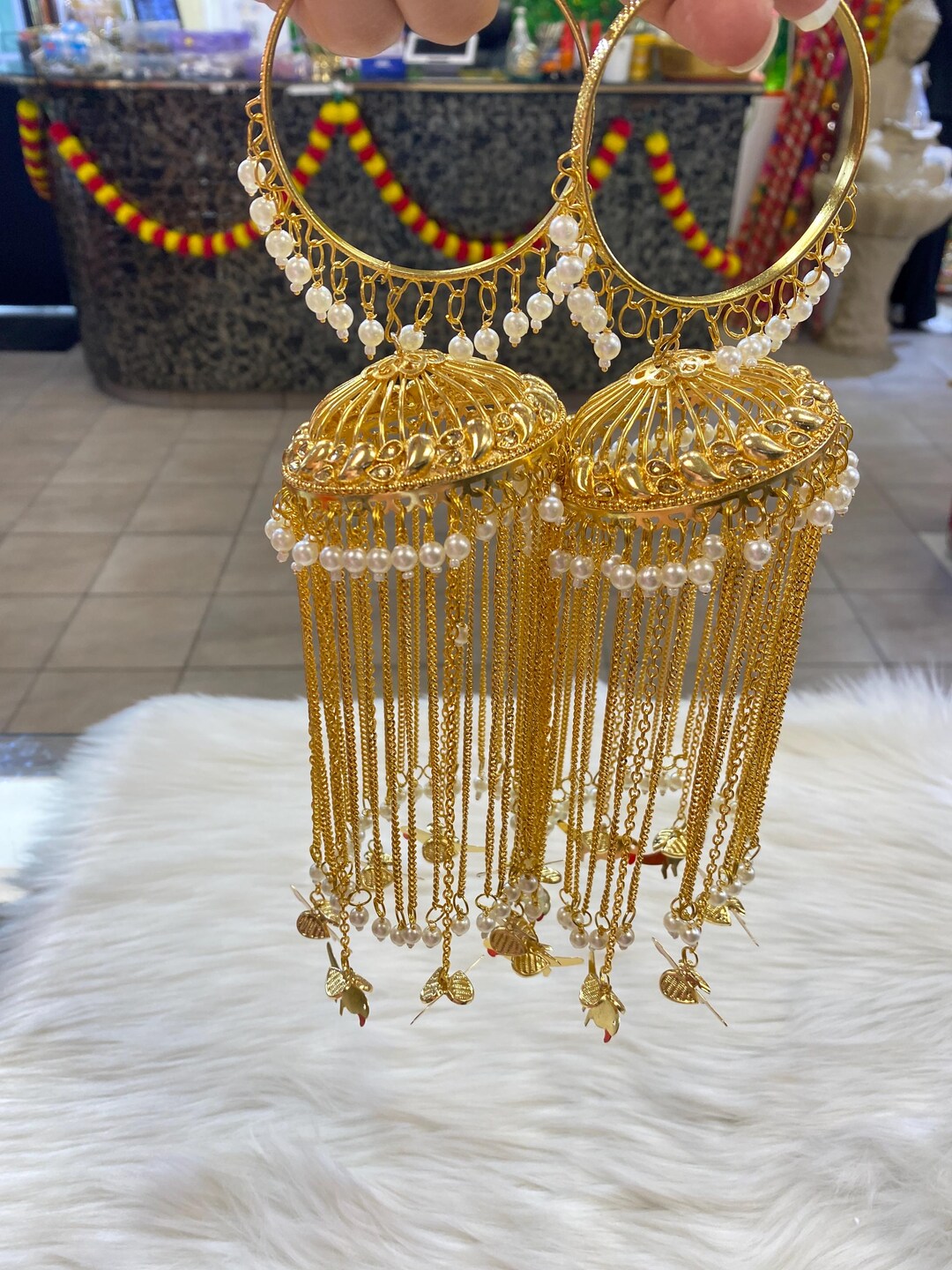Beautiful Bridal Handmade Gold Kalire/kaleera/kalera/kalira Bridal Hand ...