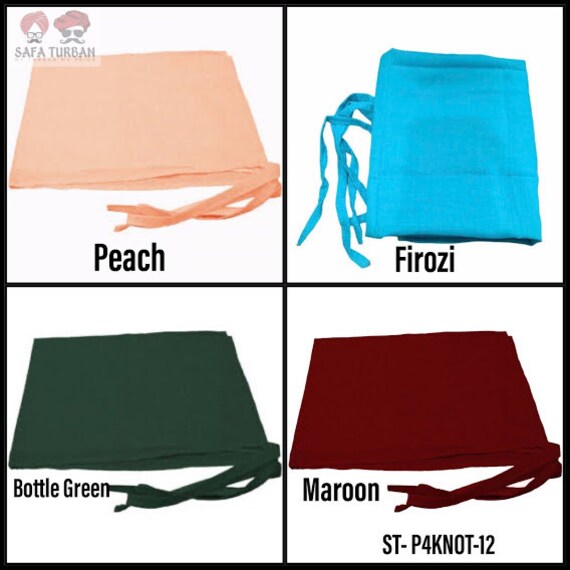 Sikh Patka's for Kids With 4 Taniyaan | Etsy