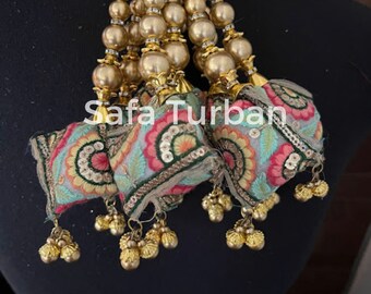 Beautiful Handmade Latkan, Stylish Heavy Long for Lehenga, Chunni ...