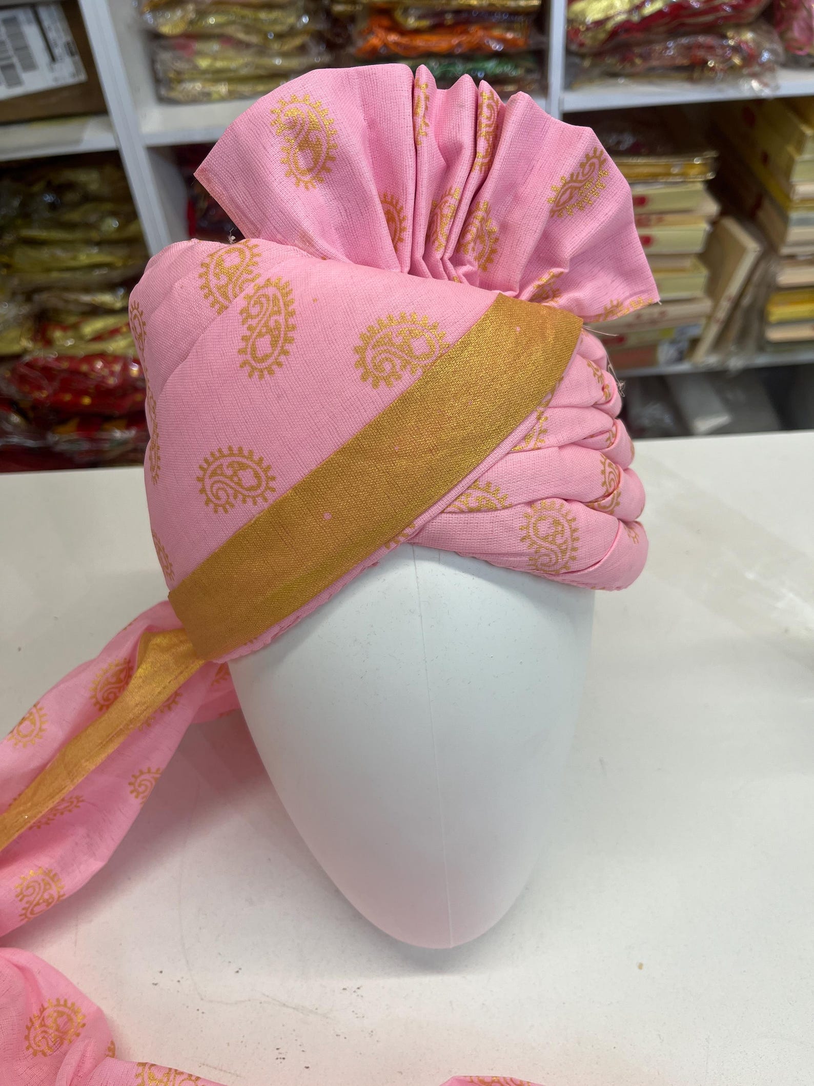 Indian Wedding- Hindu Safa With Velcro for Baraati/family Members, Safa ...