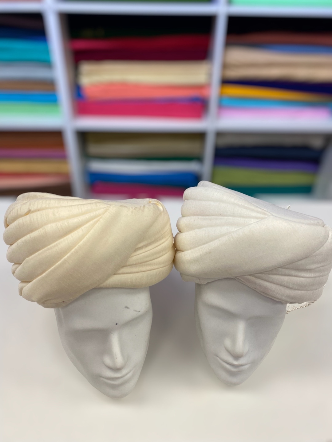 Groom Wedding Turban Turban- Cream Safa Turban/pagdi/premade Turban ...