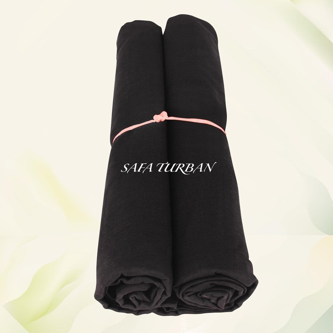 Sikh Turban- Deep Chocolate Brown (full Voile and Rubia(medium)/half ...