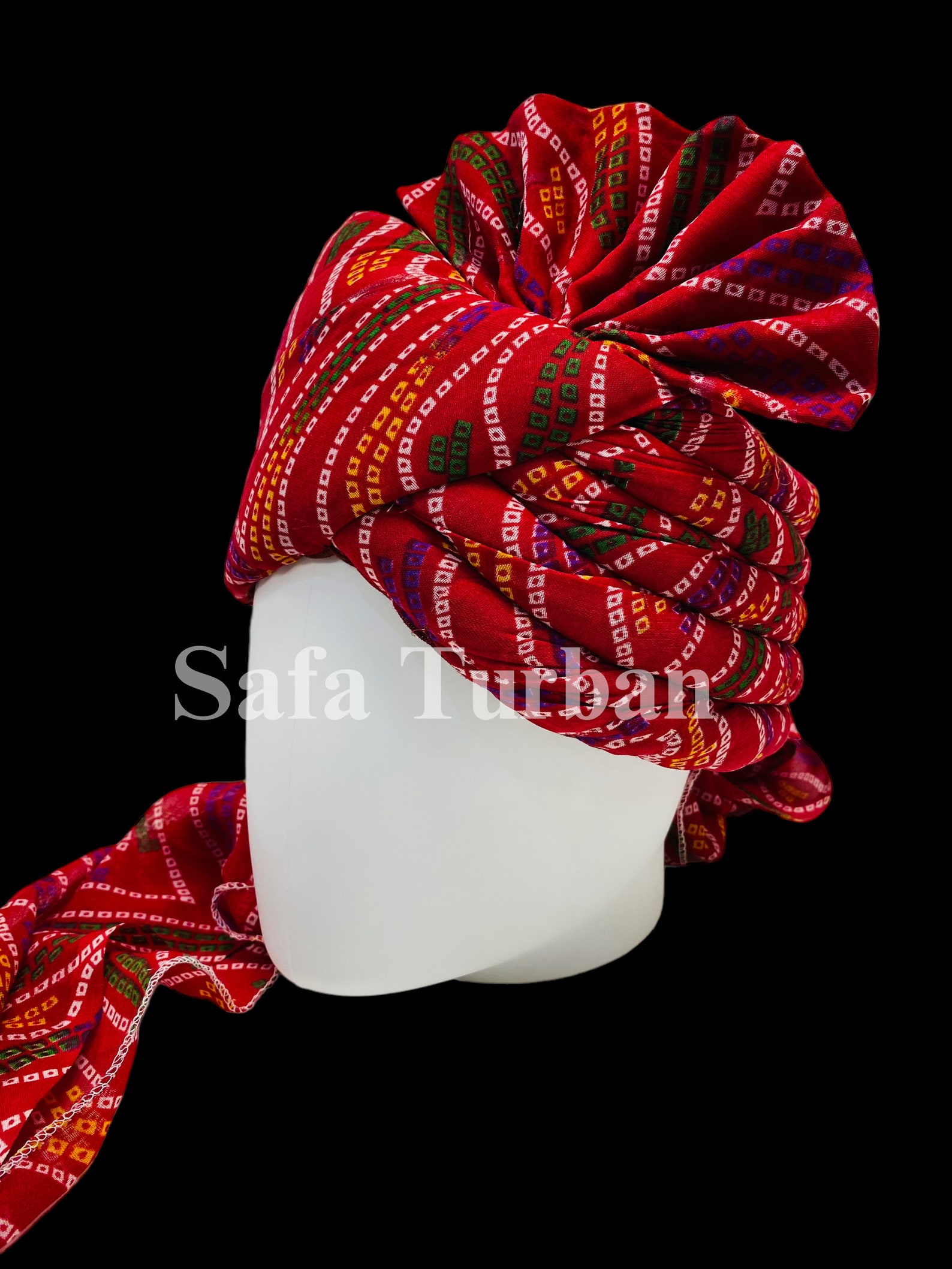 Indian Wedding- Printed Safa for Baraati/family Members, Safa Turban ...