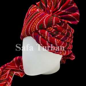 Indian Wedding- Printed Safa for Baraati/family Members, Safa Turban ...