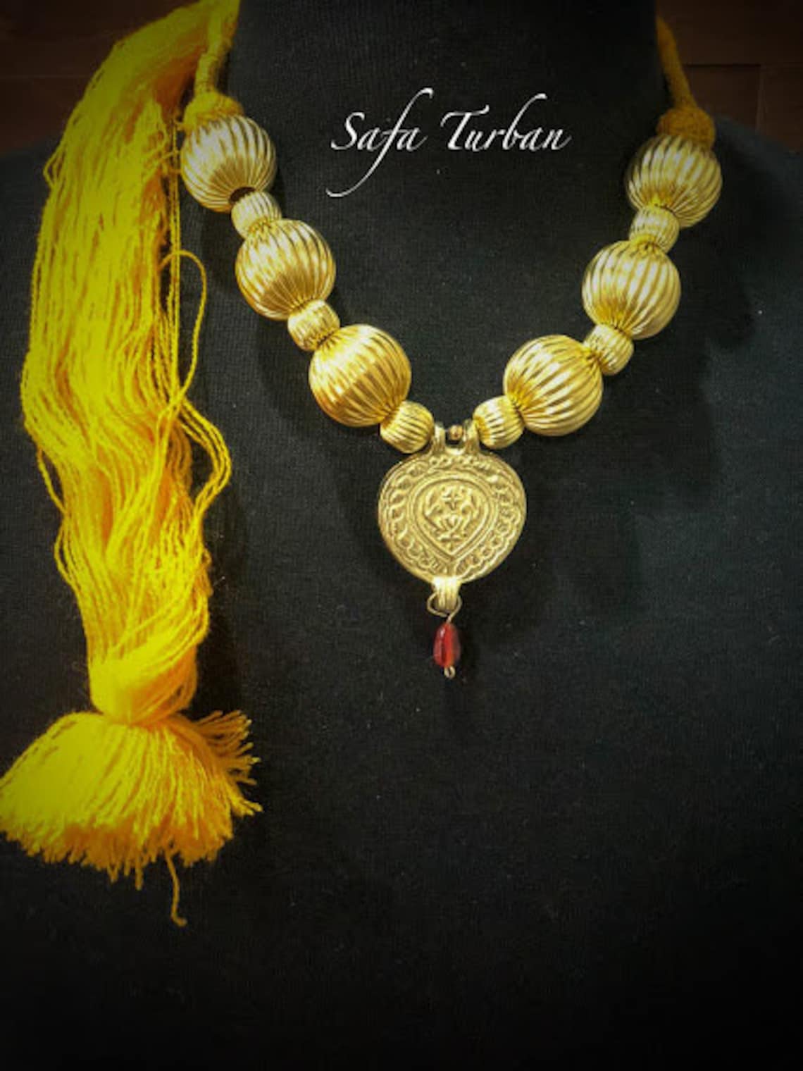 Kaintha Pendant Necklace Punjabi Folk Cultural Bhangra/ | Etsy