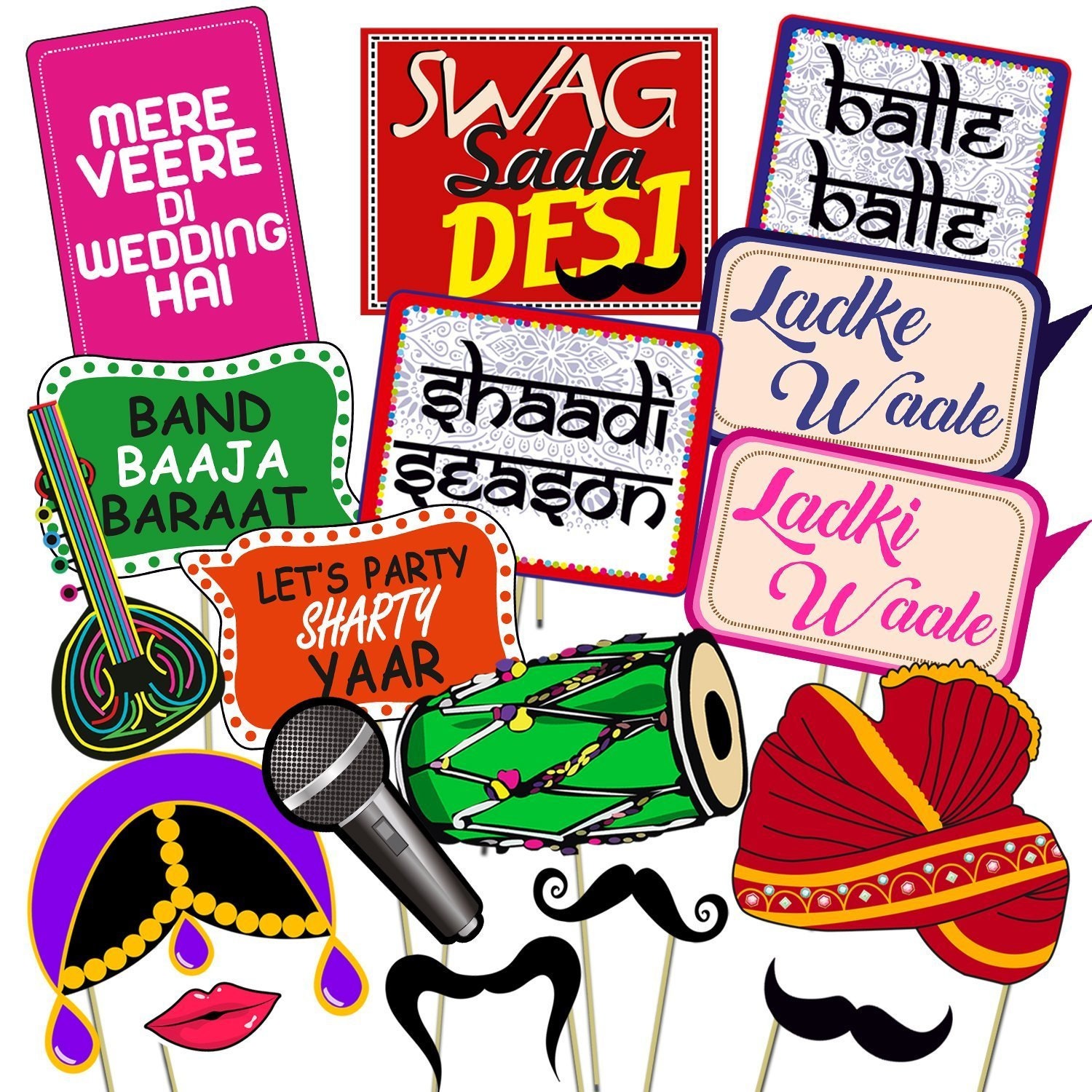 Wedding party Props original for