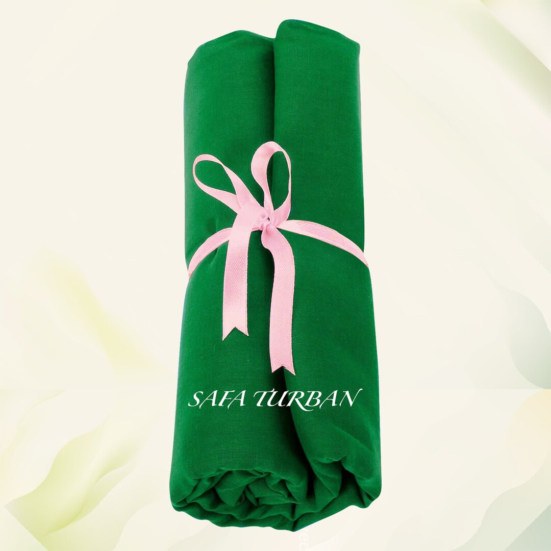 Sikh Turban Emerald Green fullvoile, Sikh Turban, Turban Fabric - Etsy