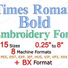 BX Embroidery Font Bundle, Machine Embroidery Font BX, Alphabet ...