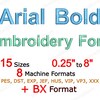 BX Embroidery Script Font Bundle, Machine Embroidery Font BX Alphabet ...