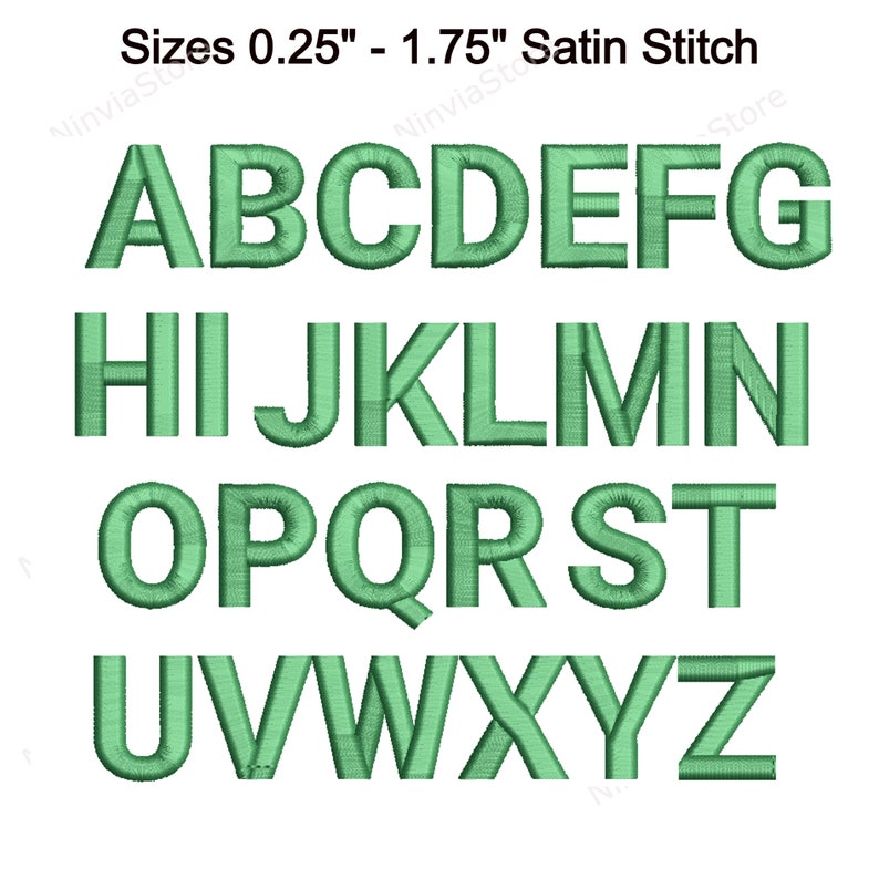 Block Embroidery Font Block BX Font Monogram Alphabet - Etsy