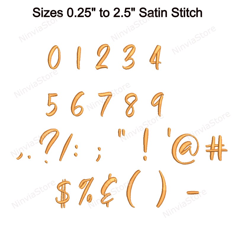 Yellowstone Script Embroidery Font BX Font for Embroidery - Etsy