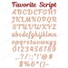 DST Embroidery Font Bundle, Script Font DST, Alphabet Machine ...