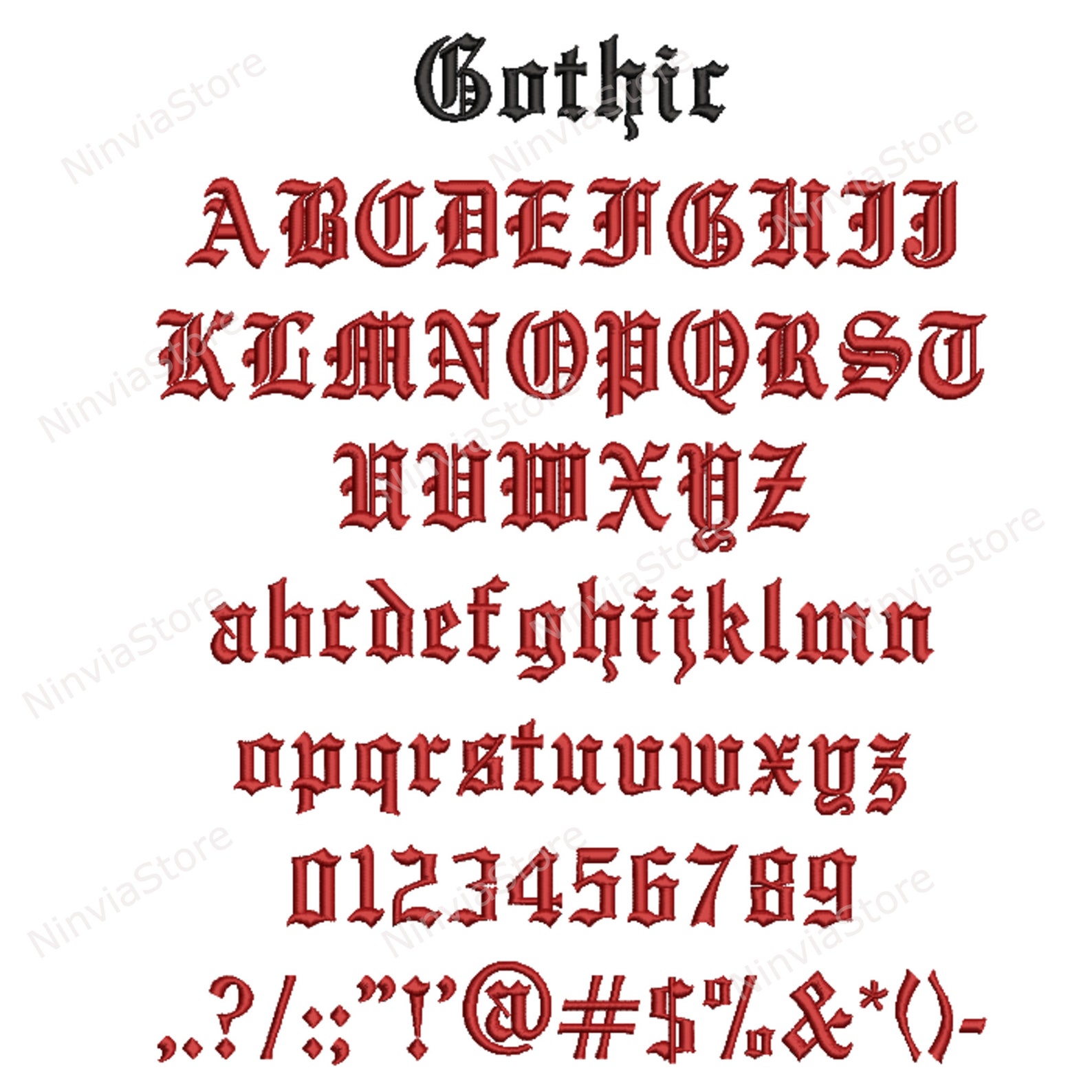 DST Embroidery Font Bundle Monogram Alphabet Embroidery - Etsy