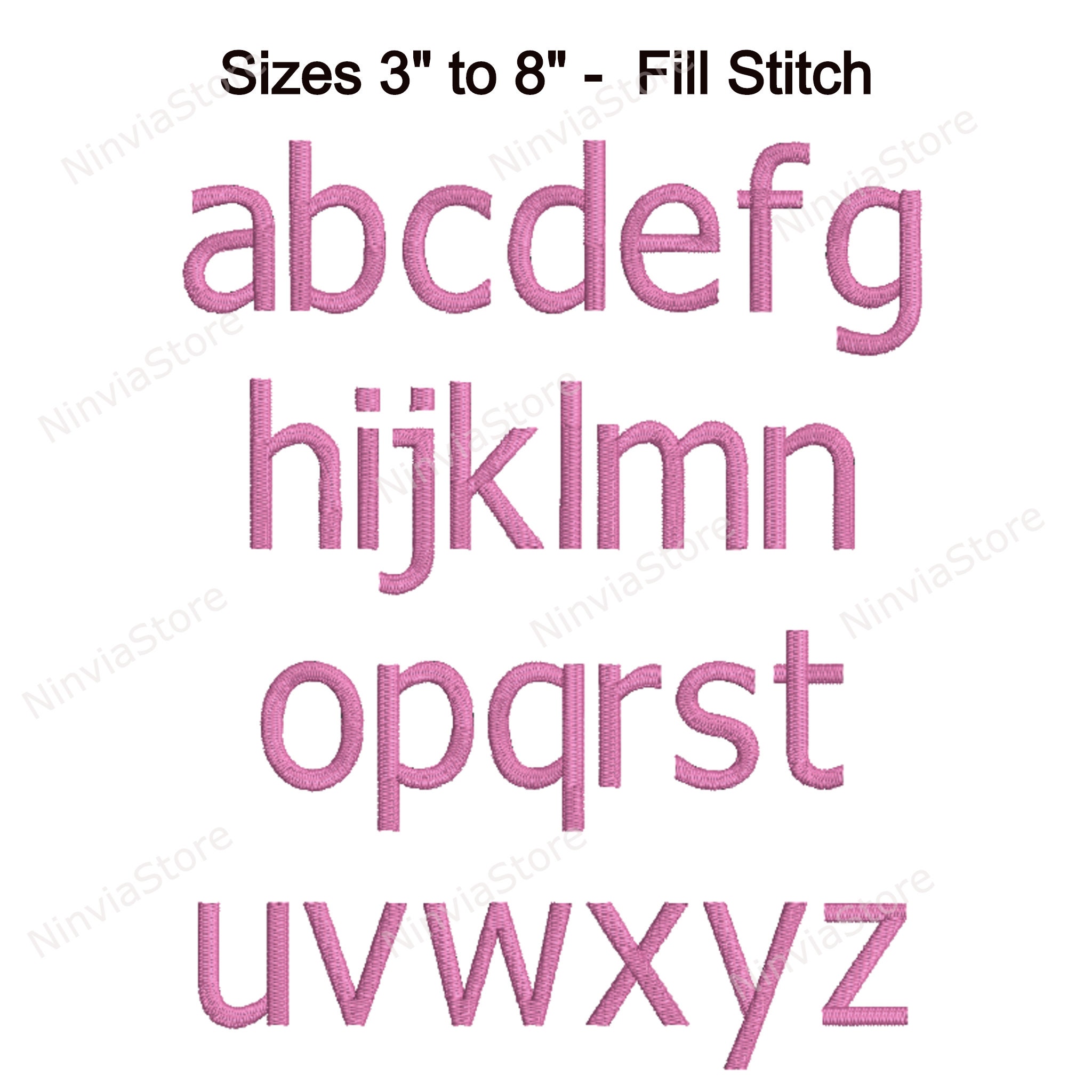 Tahoma Embroidery Font, Alphabet PES Font for Embroidery, Monogram BX ...