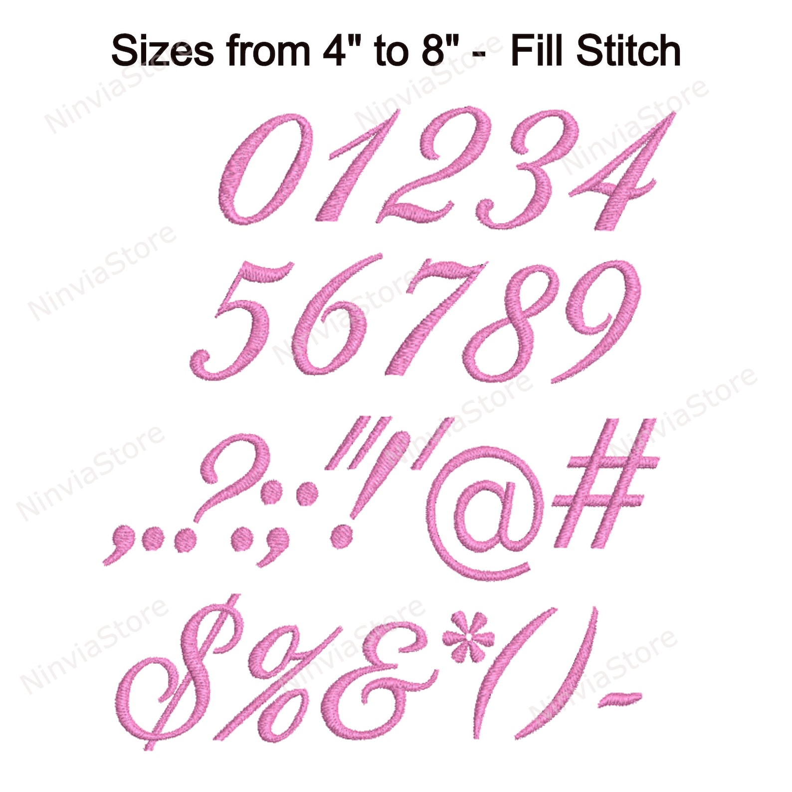 Ballantines Script Embroidery Font PES Monogram Font Pe - Etsy
