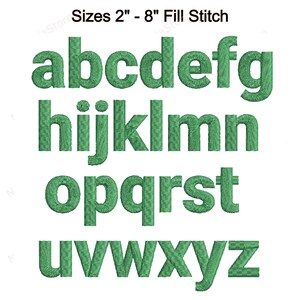 Block Embroidery Font, Block BX Font, Monogram Alphabet Machine ...