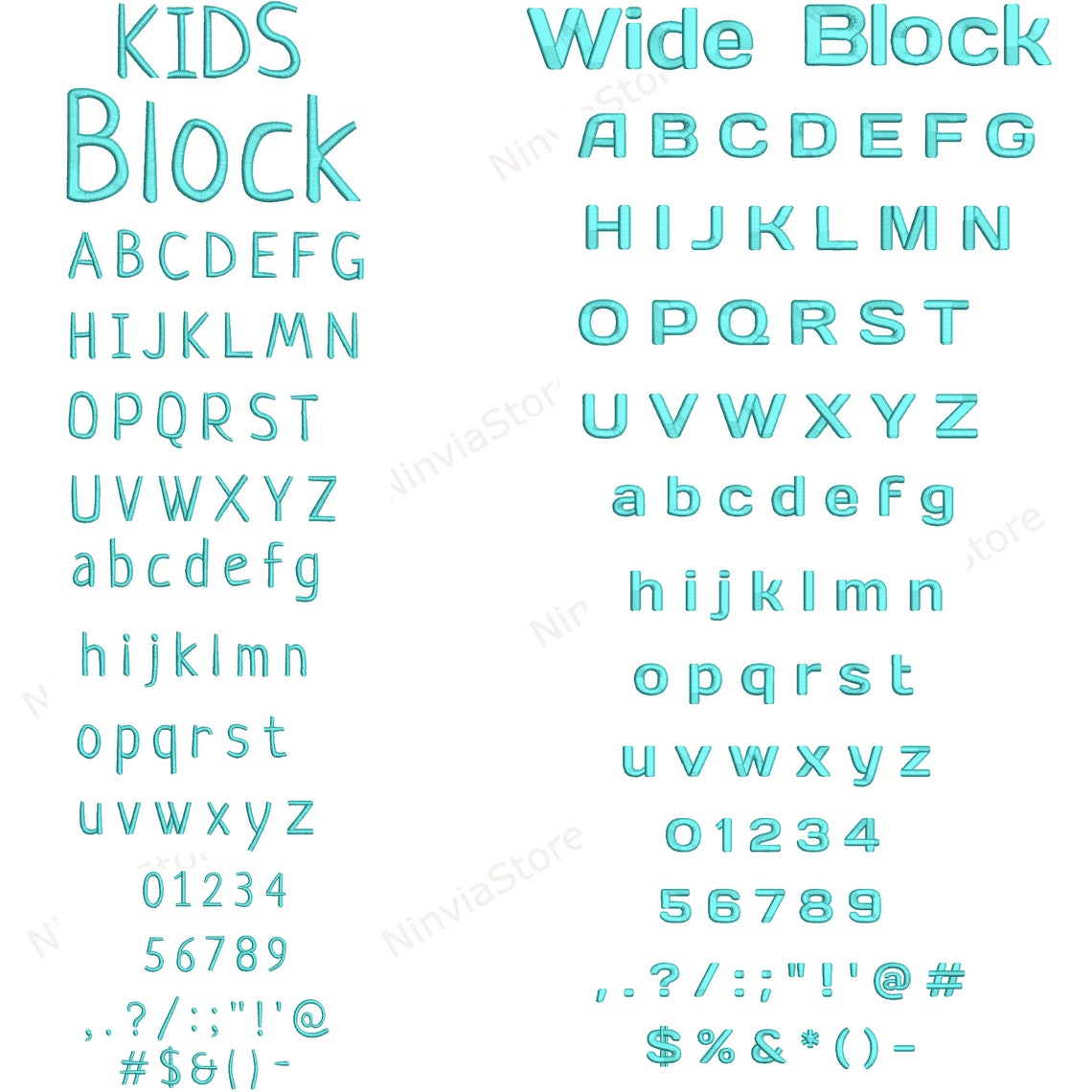 15 BX Block Embroidery Fonts Bundle, Machine Embroidery Font BX ...