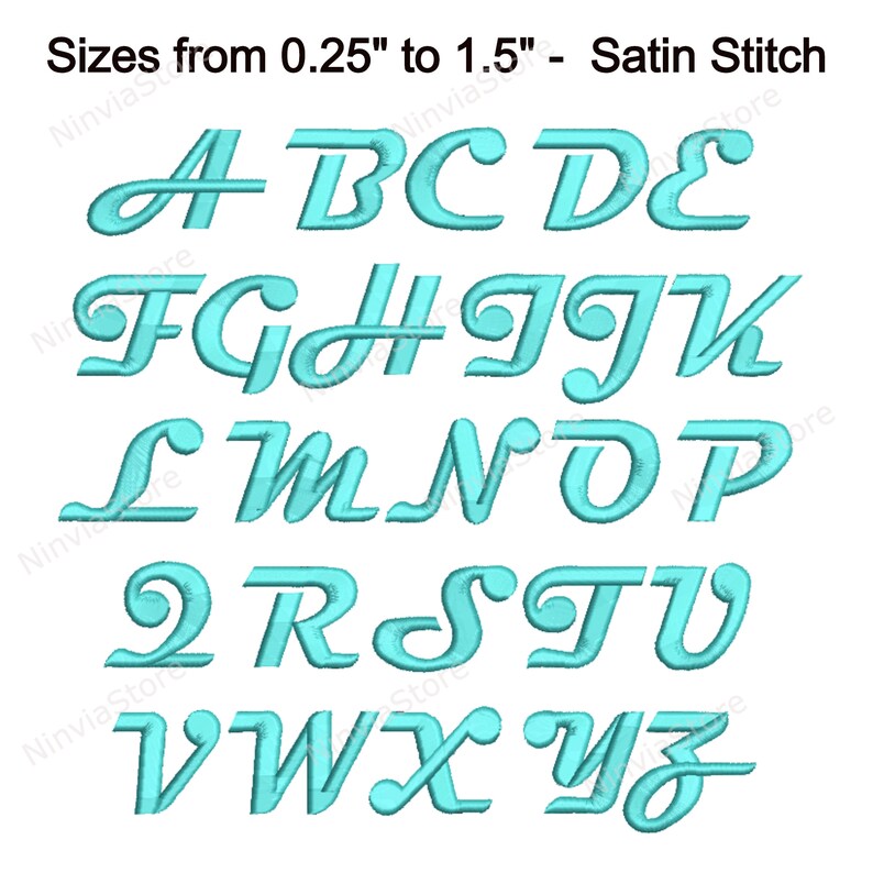 Magneto Embroidery Font, BX Font for Embroidery, PES Monogram Font ...