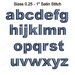 Arial Black Embroidery Font, Arial BX Font, Pe Font for Embroidery, PES ...