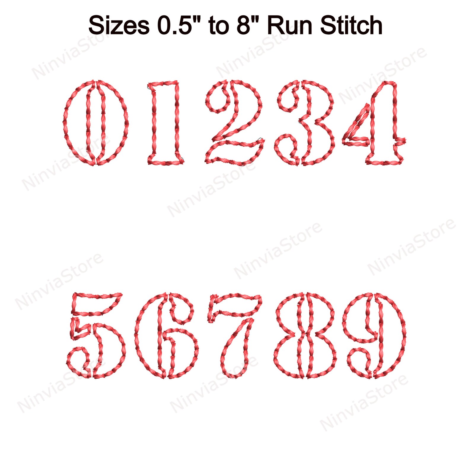 Stencil Run Outline Embroidery Font Run Stitch Pe Font for - Etsy
