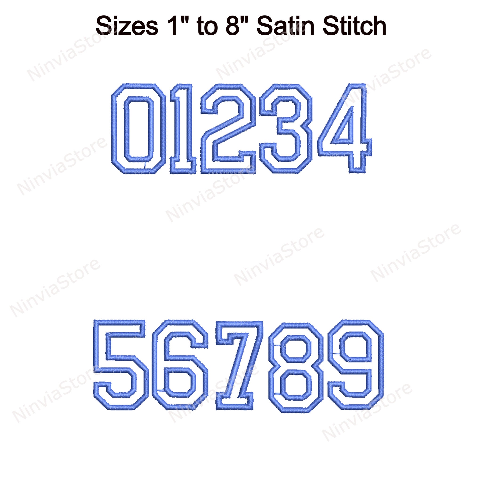 Athletic Outline Embroidery Font BX Font Alphabet Machine - Etsy Australia