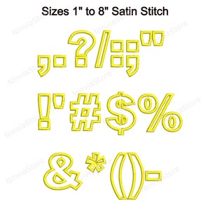 Arial Black Outline Embroidery Font BX, Alphabet Machine Embroidery ...