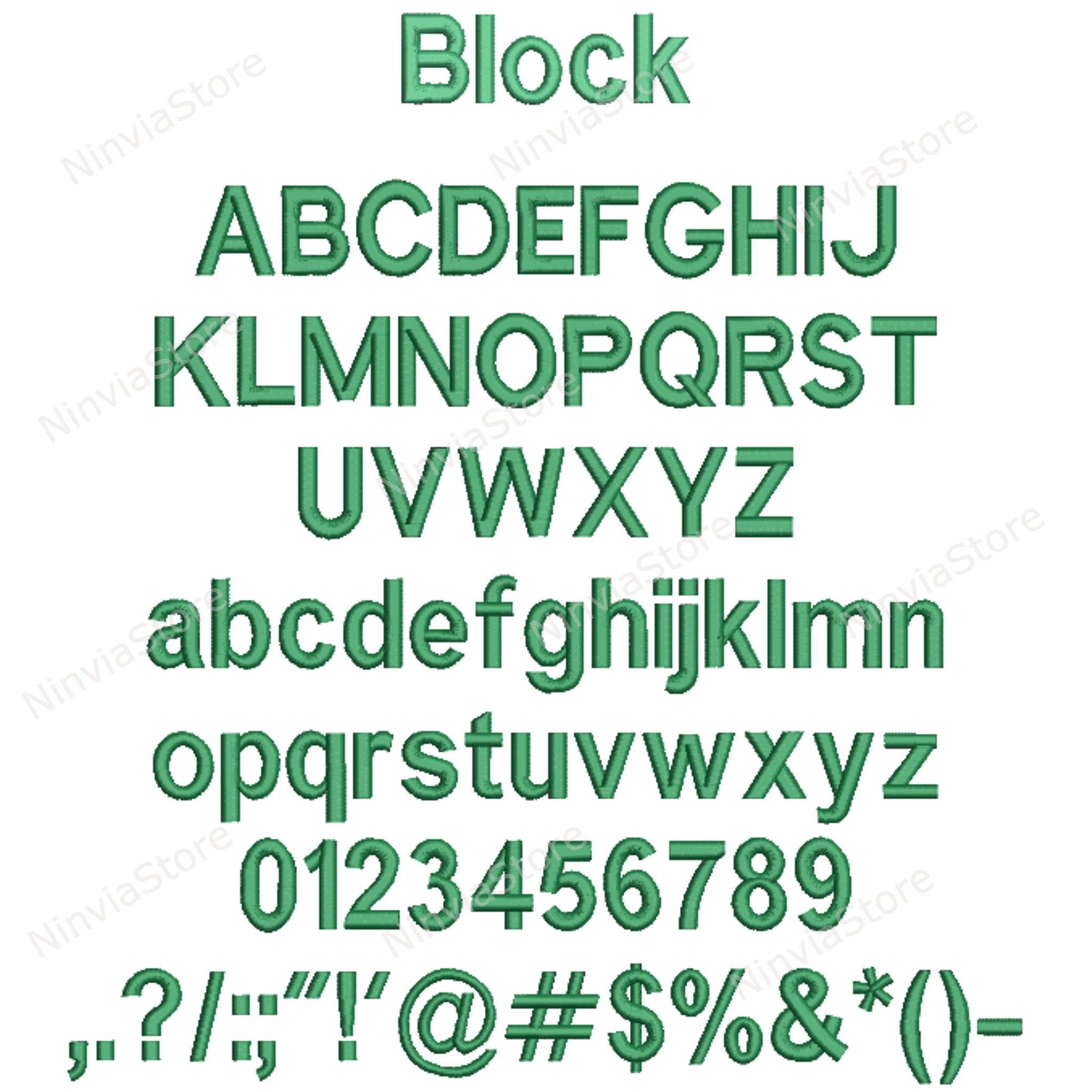 VIP Embroidery Font Bundle Monogram Alphabet Embroidery | Etsy