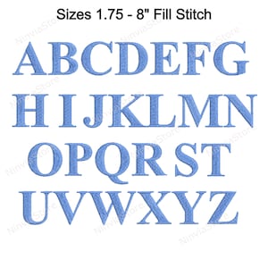 Times Roman Bold Embroidery Font, Machine Embroidery Design, Monogram ...