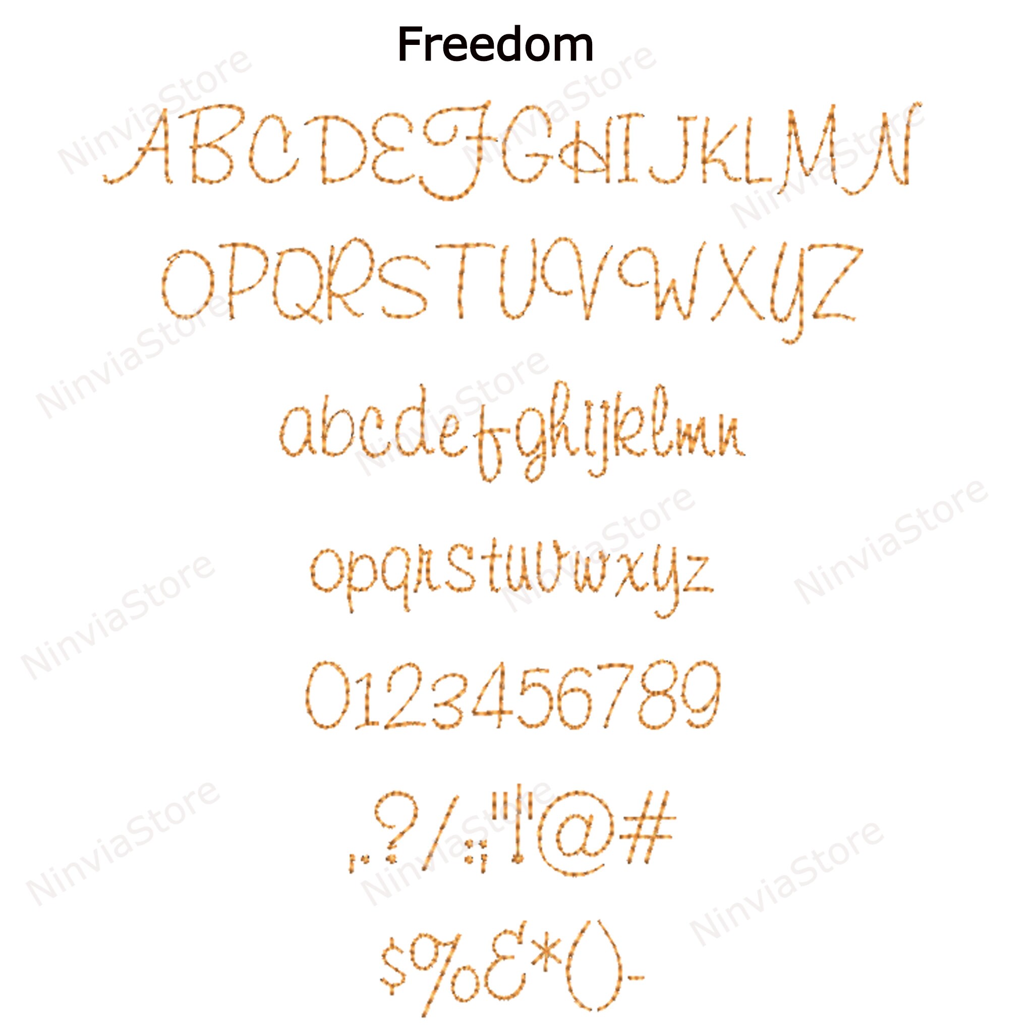 JEF Embroidery Font Bundle Script Cursive JEF Font for | Etsy