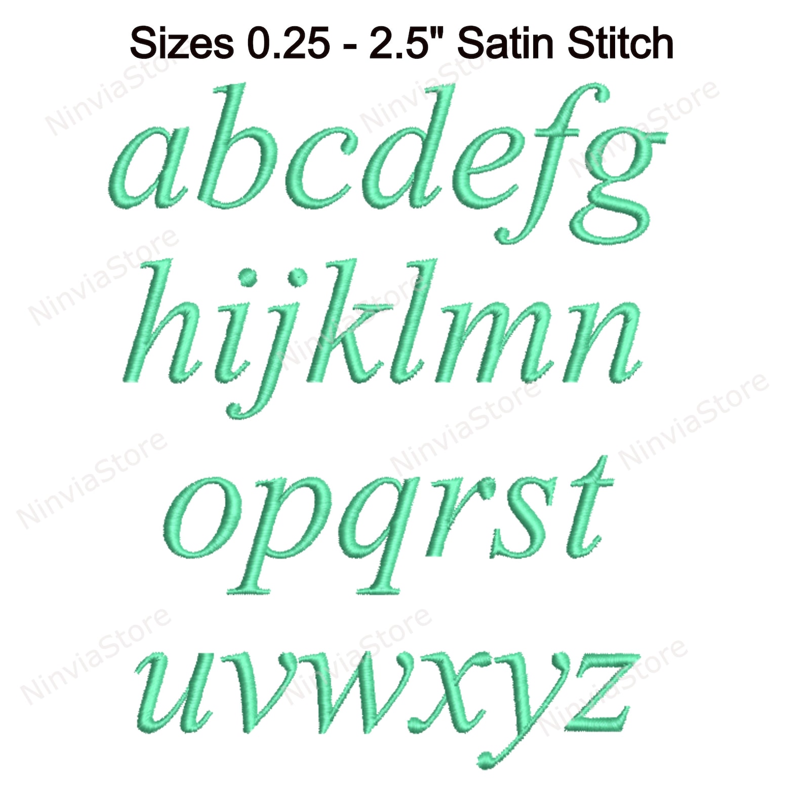 Times Roman Italic Embroidery Font, BX PES Monogram Alphabet Machine ...